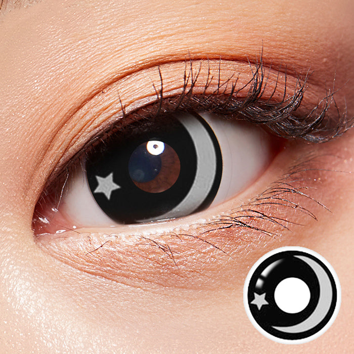 White Moon and Star | LENSTOWNUS