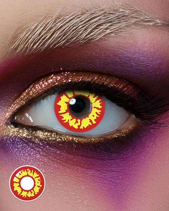 Buy Wild Fire Lenses | Bold & Fiery | Available at Lenstown US – LENSTOWNUS
